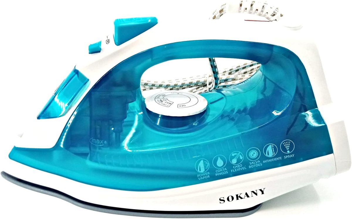 Sokany Ceramic Steam Iron - SL-2077A | Shop Today. Get it Tomorrow ...