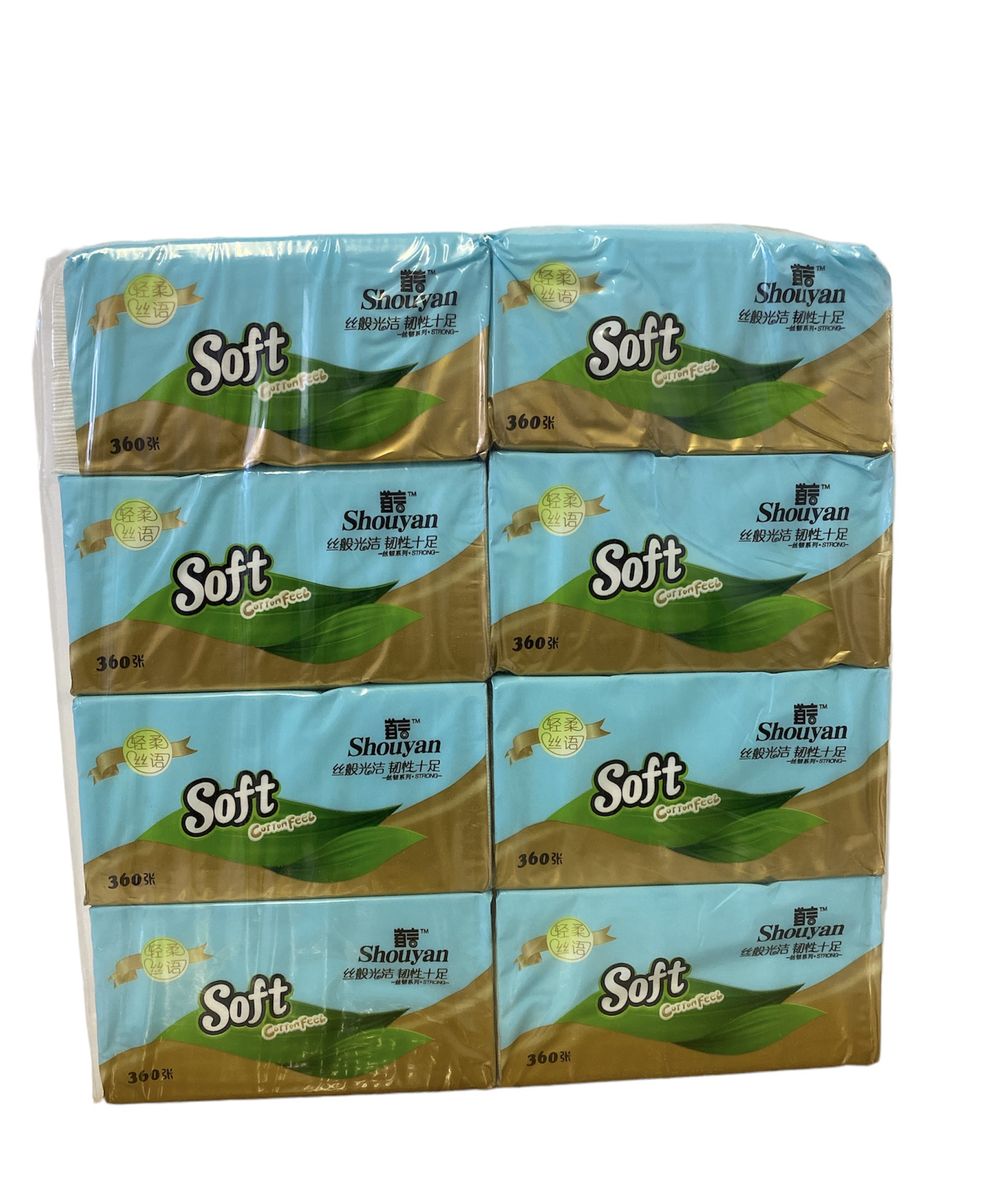 Facial Tissues 120 Sheets 3 Ply - Pack of 8 | Shop Today. Get it ...