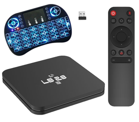 LB28 Smart Android Box + Wireless Keyboard. OS version 13, 16GB, 2GB ...