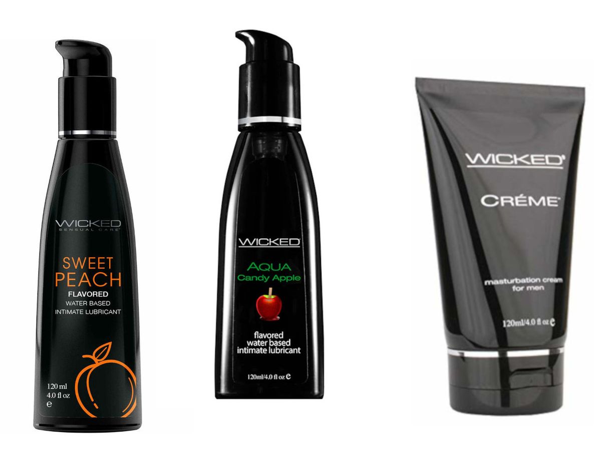 Wicked Masturbation Cream Creme w Sweet Peach & Candy Apple Lube ...