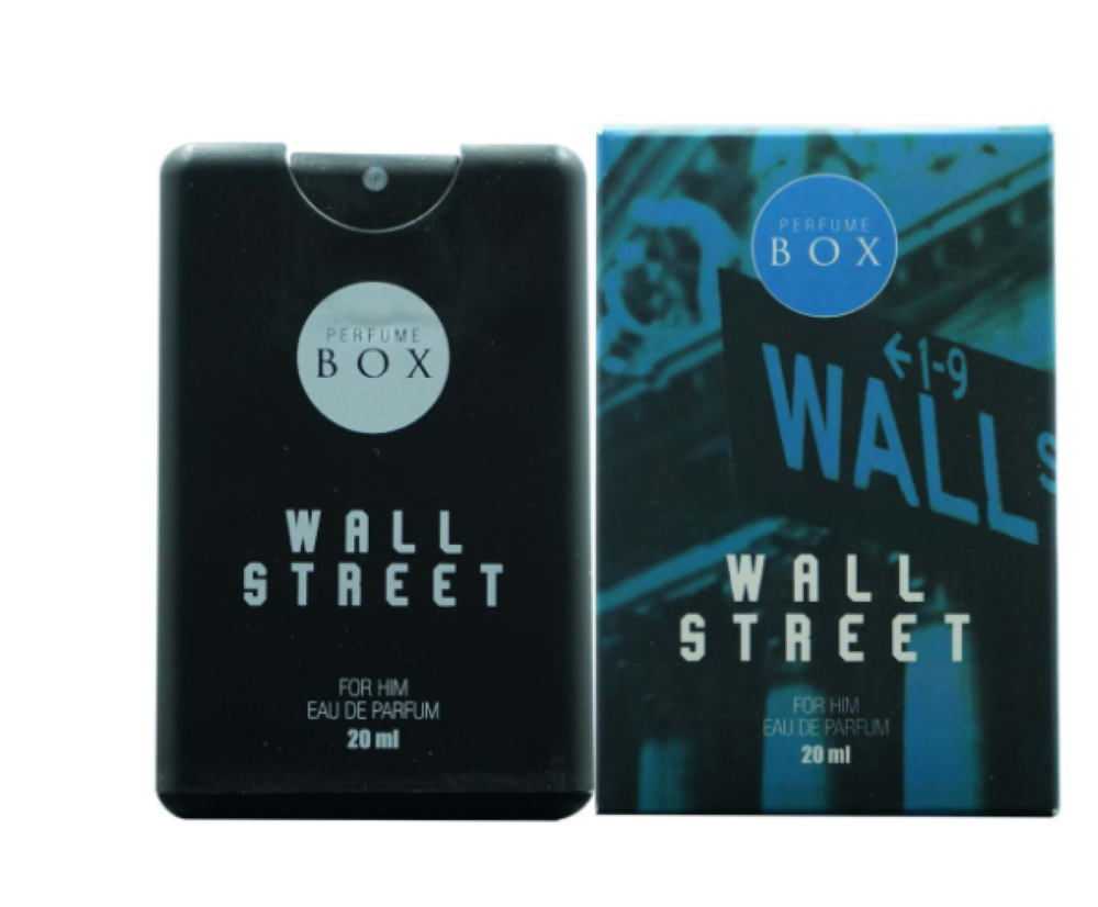 Perfume Box Wall Street For Him Cologne Pocket size Set of 3 | Shop ...