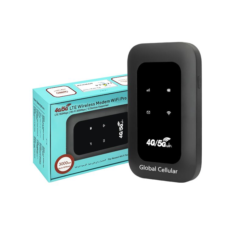4G LTE Mini Pocket WiFi Router 300Mbps-All Sim Supports-3000mAh Battery ...