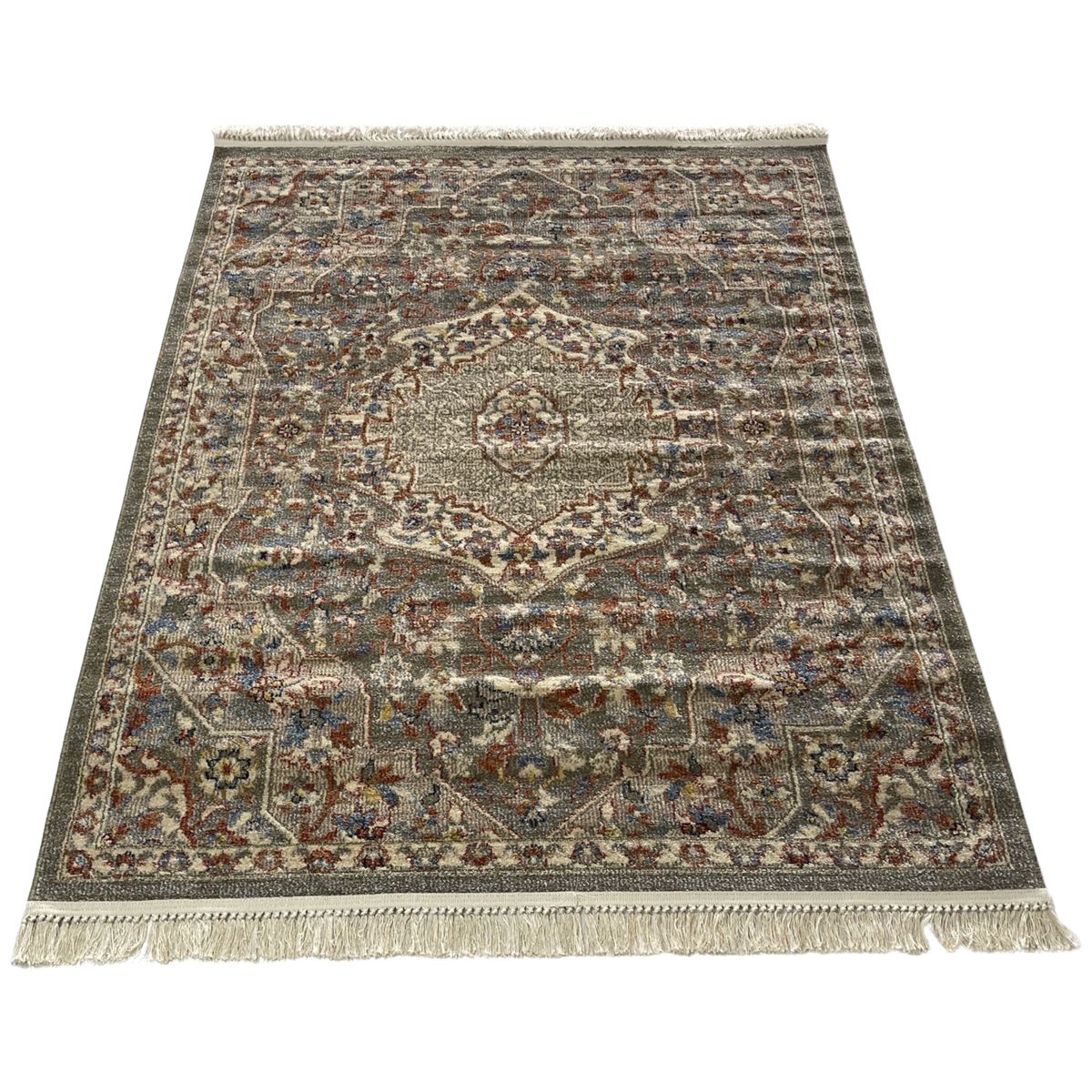 Brown / Beige Floral Persian Rug - 200 x 160 cm | Shop Today. Get it ...