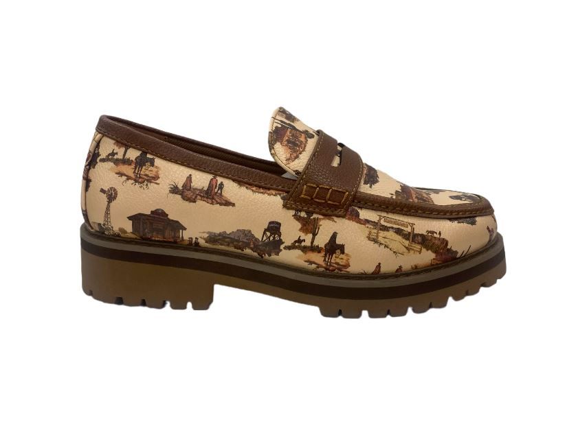 Jonathan D Penny Moc Toile De Jouy Unisex Slip Ons Shop Today Get It Tomorrow