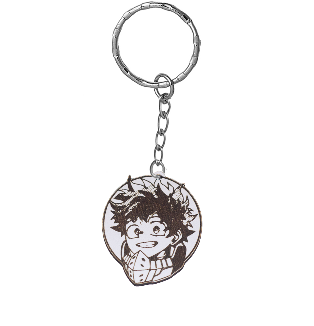 Anime - My Hero Academia Deku - Keyring - White | Shop Today. Get it ...