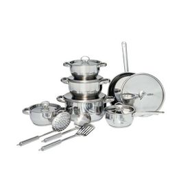 Tissolli 15 Piece Bekaline Stainless Steel Cookware Set | Shop Today ...