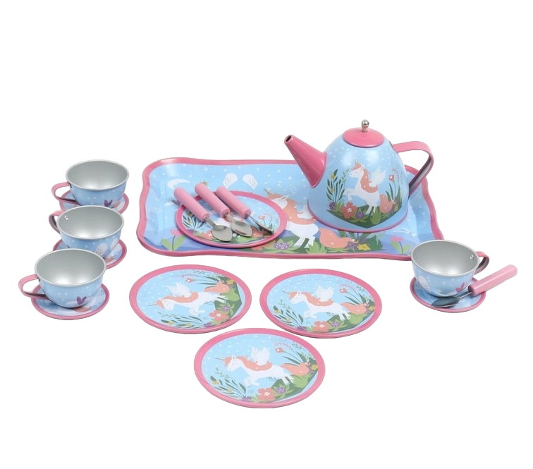 Unicorn Themed 19 Piece Kids Tea Set | Shop Today. Get it Tomorrow ...