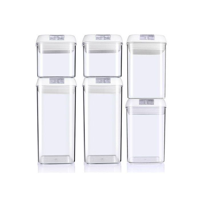 6 Pack PP Jars with Lids,Airtight Containers, Kitchen | Shop Today. Get ...