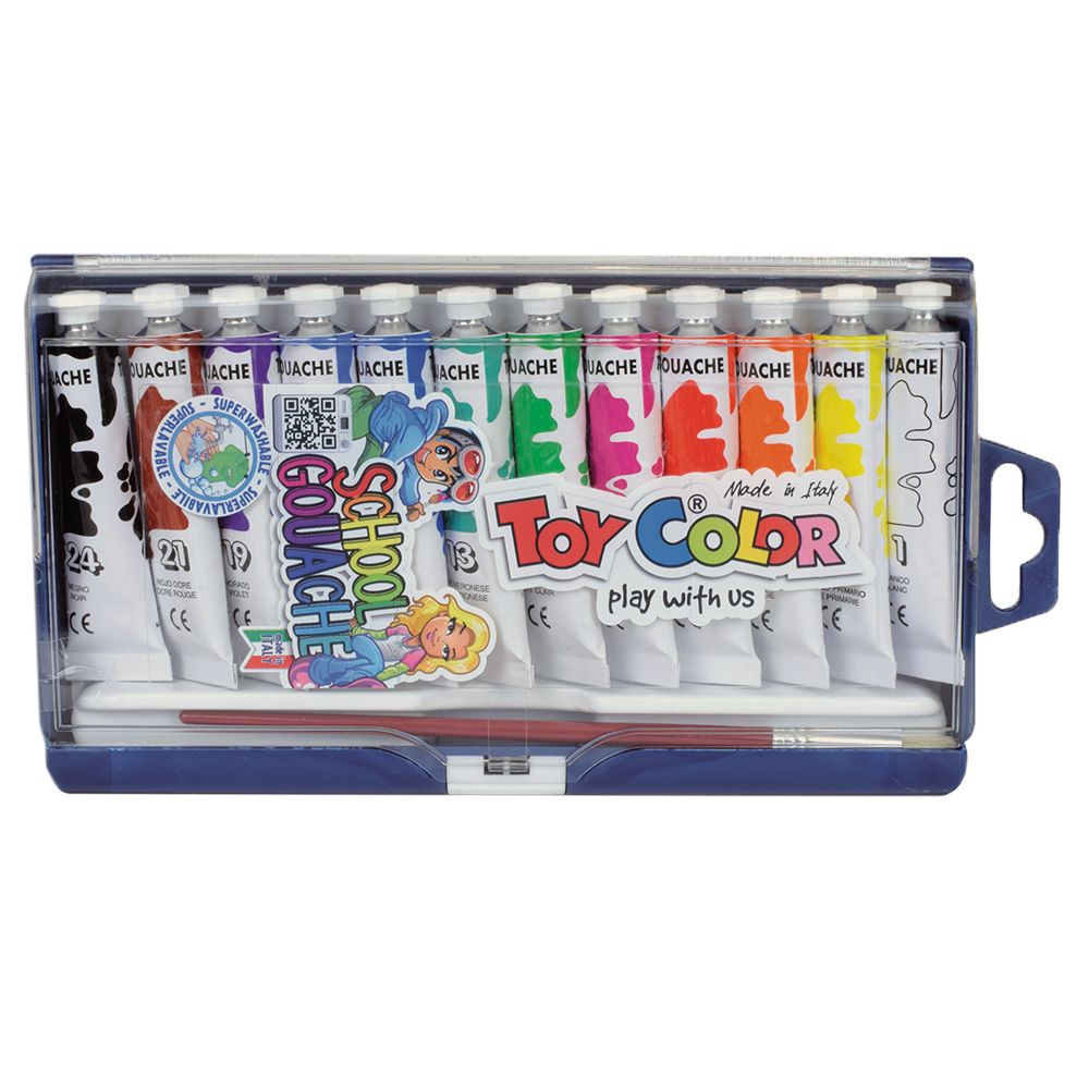 Toy Color Tempera Paint Tubes: 12 x 12ml Tubes | Shop Today. Get it ...