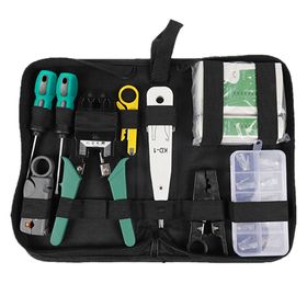 11 Piece Network tool kit Home network cable pliers combination kit ...
