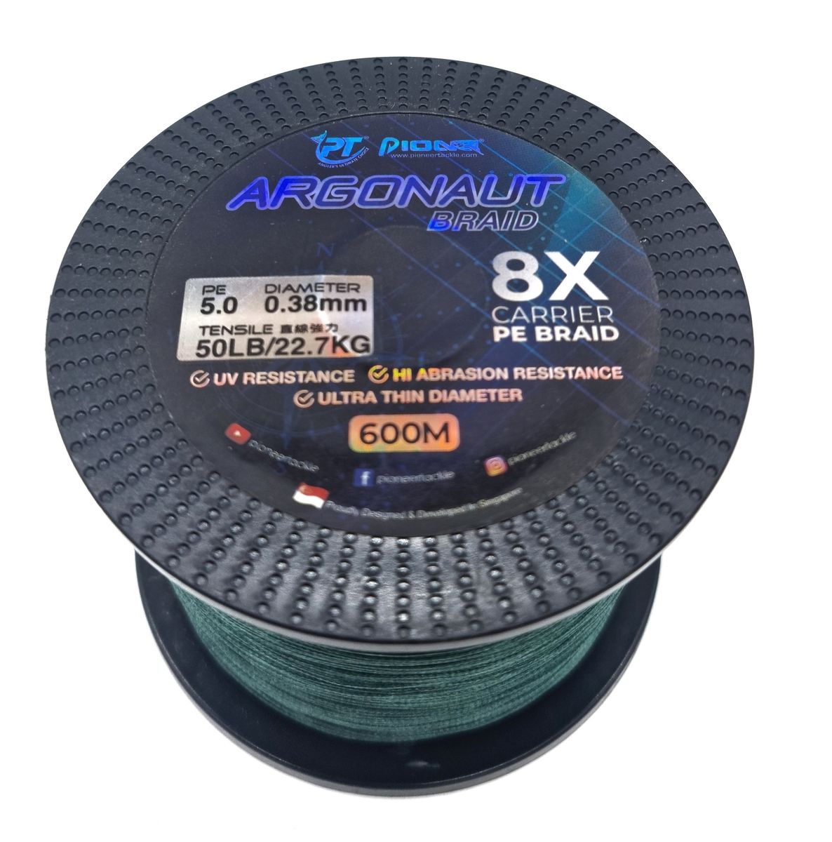 Pioneer Argonaut 8x Braided Fishing Line 50lb Shop Today Get It
