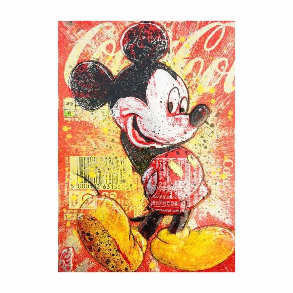Mickey Mouse Coca Cola - A1 Poster | Shop Today. Get it Tomorrow ...