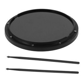 Drum Pad 12in Carbon Fiber NonSlip Mat with Sticks | Shop Today. Get it ...