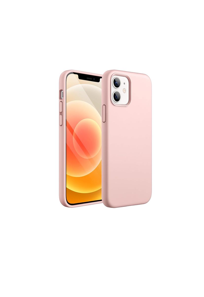 Liquid Silicone Back Case For Iphone 12 mini- Pink | Shop Today. Get it ...