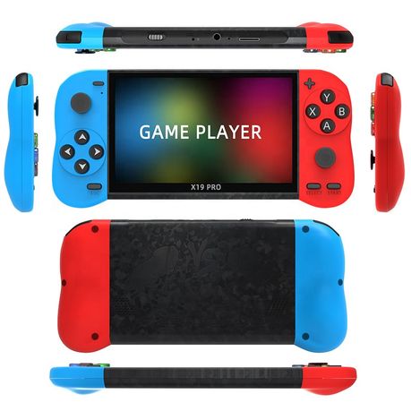 X19 Pro 5.1 HD Screen Handheld Retro Game Built in 6000 Games 4653