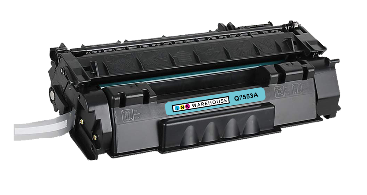 HP Q7553A # 7553/53/53A/7553/7553A Compatible Black Toner Cartridge ...