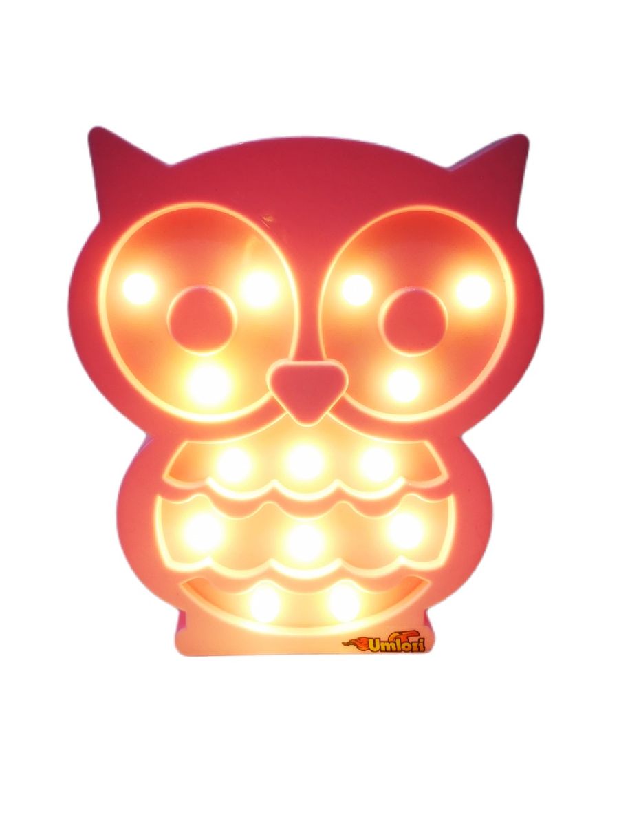 Night Light Owl - Battery Operated Owl - 23 Cm | Shop Today. Get it ...
