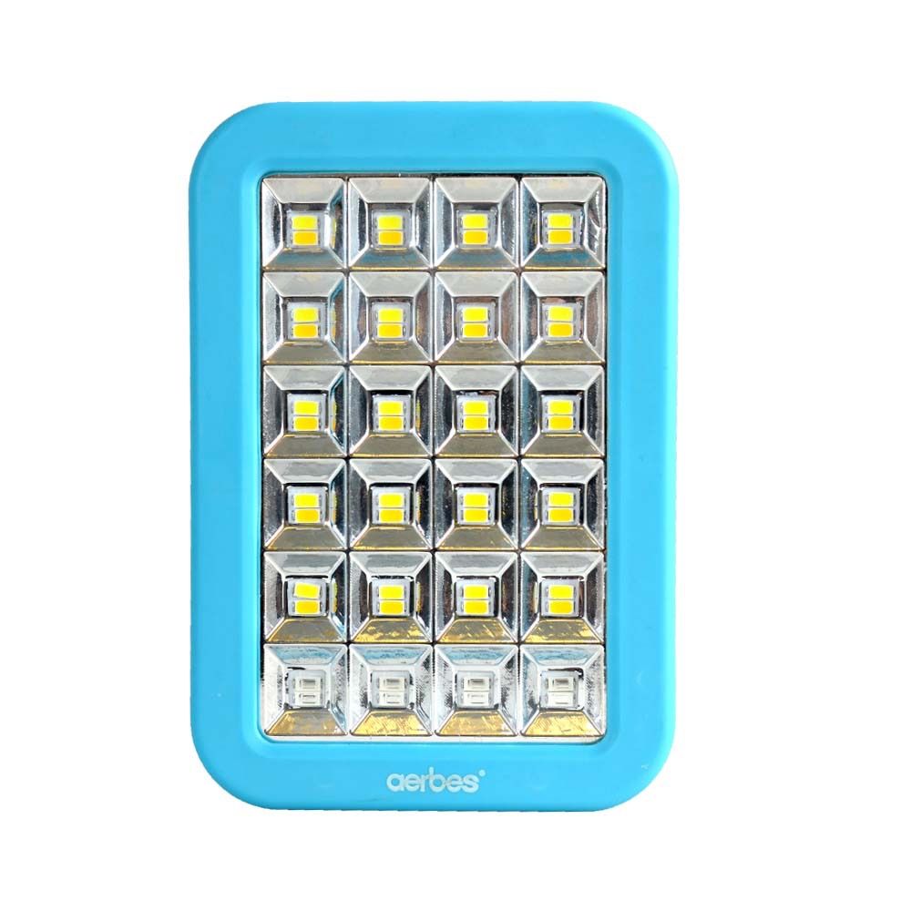 Aerbes AB-TA151 50W High-Efficiency Outdoor LED Solar Light- Blue ...