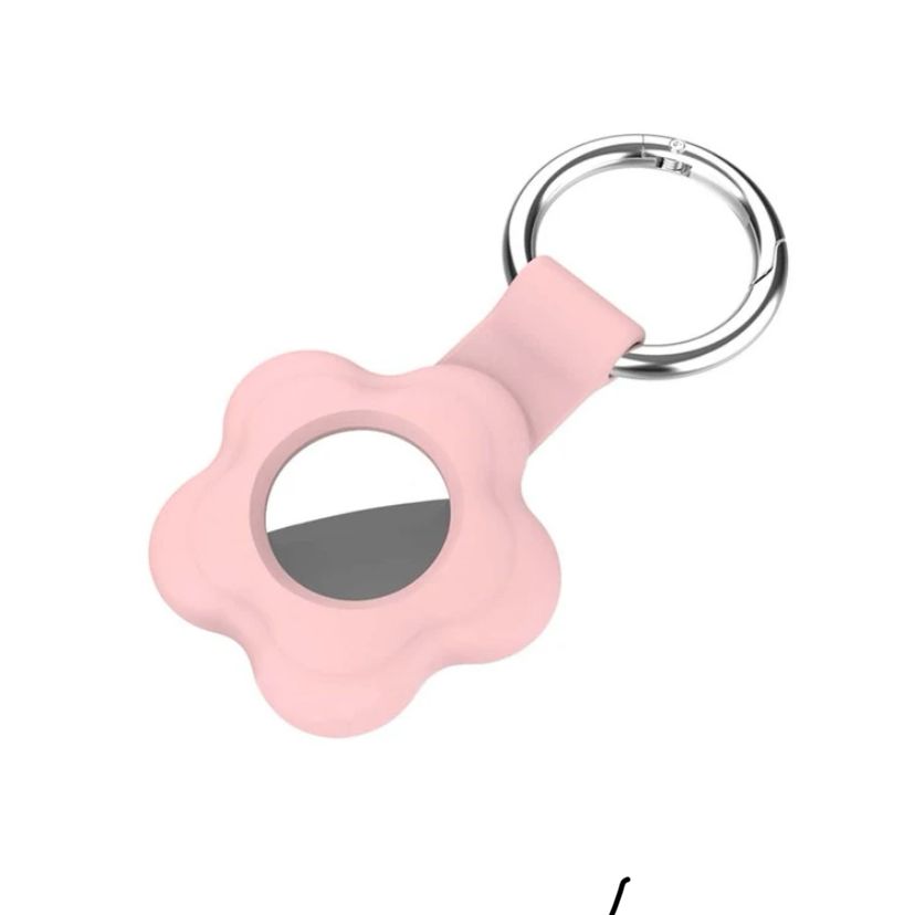 Key Ring - Pink Flower For Apple AirTag | Shop Today. Get it Tomorrow ...