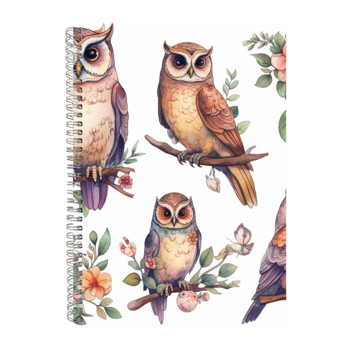 OWL Watercolor Gift Idea A4 Notepad 235 | Shop Today. Get it Tomorrow! | takealot.com