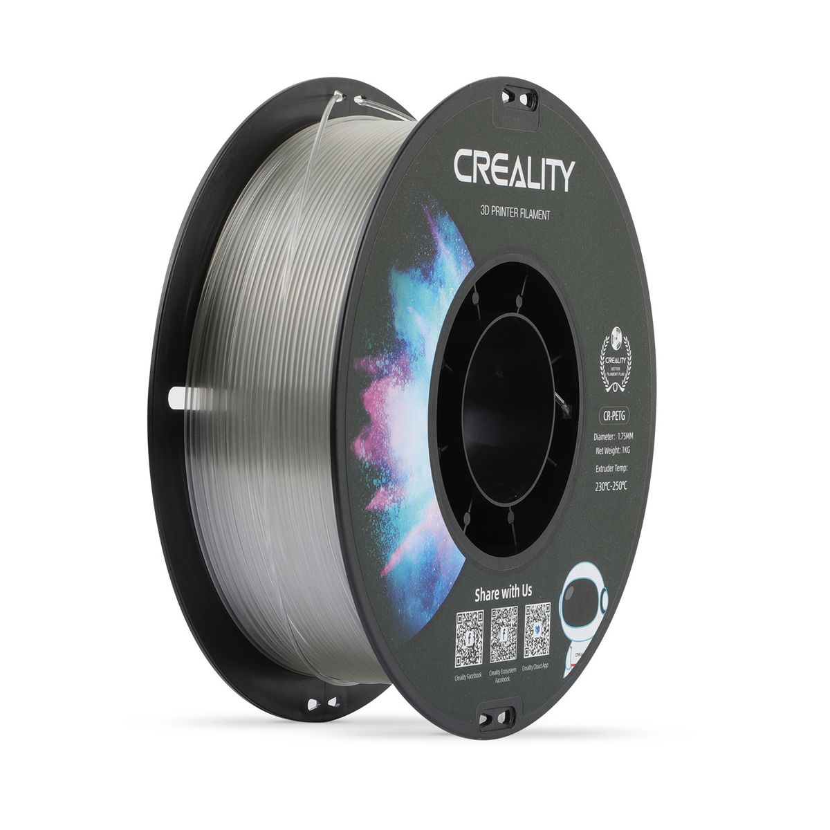 Creality PETG Filament Transparent | Shop Today. Get it Tomorrow ...