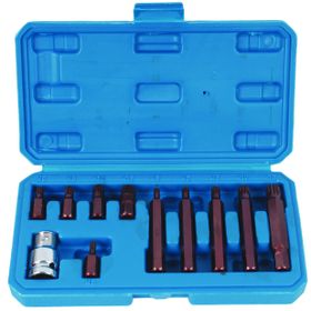 Toolco 11 Piece Spline Bit Set for 1/2 Inch Drivers | Shop Today. Get ...