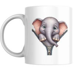 Zip elephant Printed Coffee Mug | Shop Today. Get it Tomorrow ...