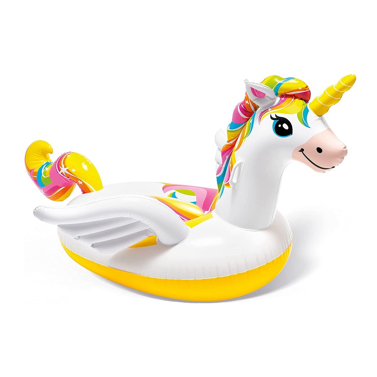 78" Kids & Adults Enchanted Unicorn Inflatable Ride-On Float | Shop ...