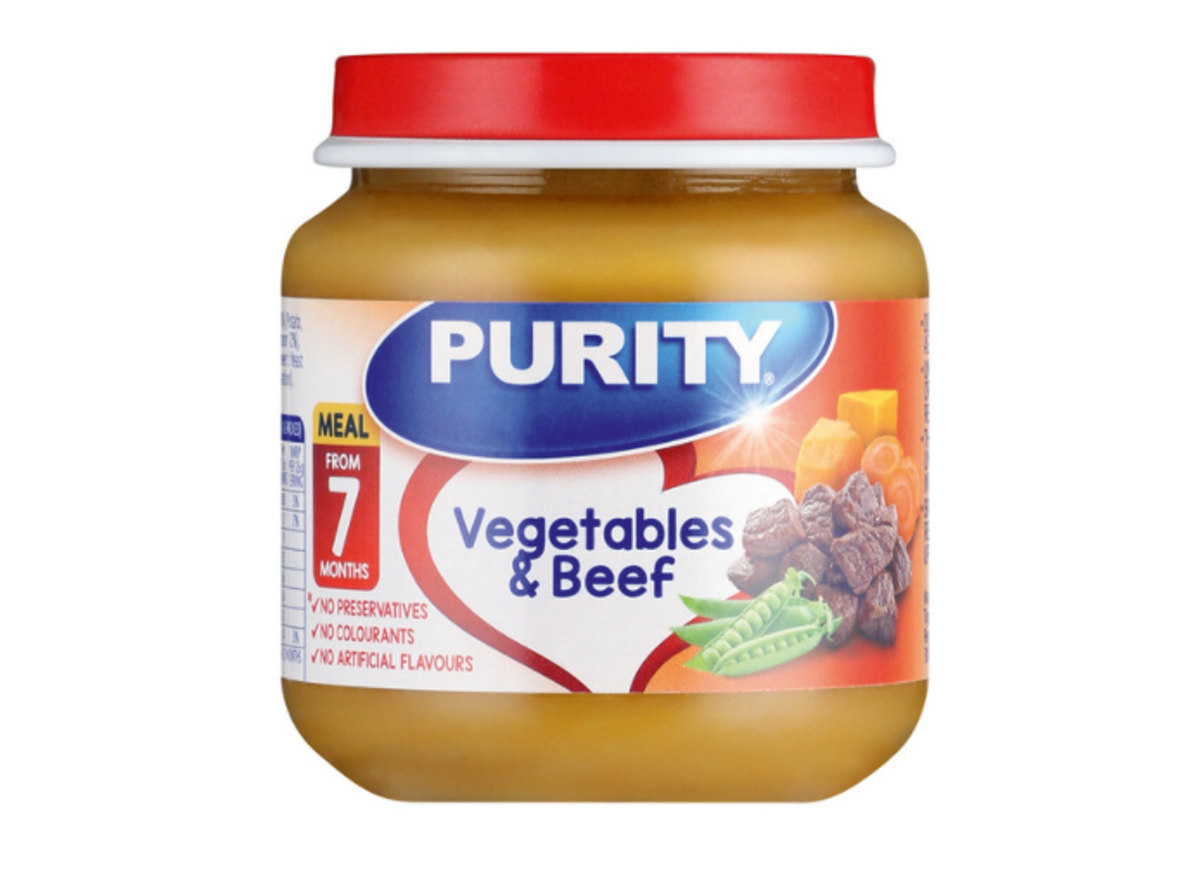 Purity 2nd Foods Vegetables & Beef 6 x 125ml | Shop Today. Get it ...