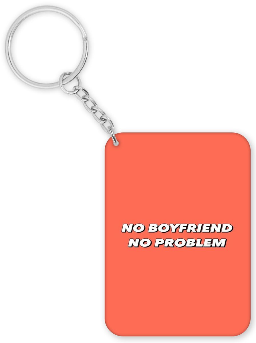 No Boyfriend No Problem Birthday Valentine Bestie Girlfriend Gift ...