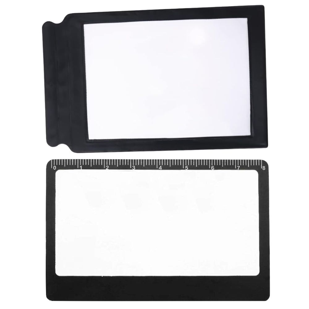 Tool Hand Held 3x Magnification Magnifying Glass Lens Set of 2 | Shop ...