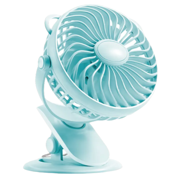 YesPlus - YS-1605 - Energy-Efficient Mini Clip-On Fan - Blue | Shop ...
