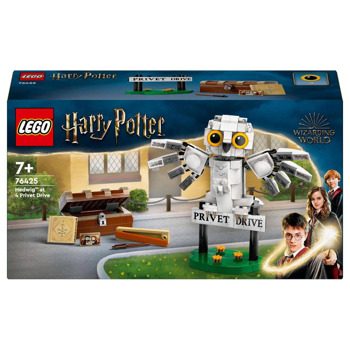 LEGO® Harry Potter™ Hedwig™ at 4 Privet Drive 76425 Building Toy Set ...