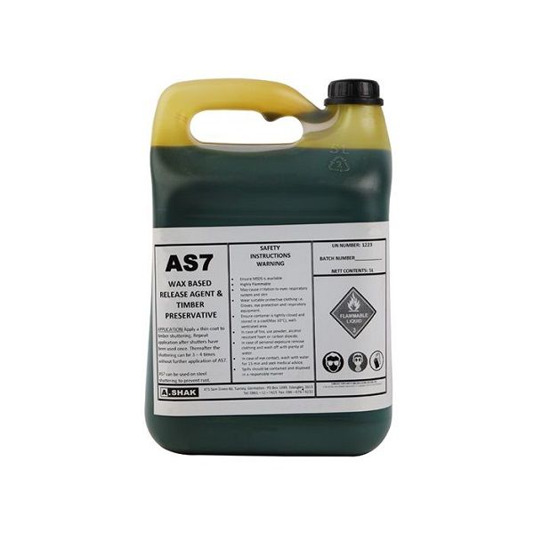 A.Shak - Shutter Oil 5L AS/7 | Shop Today. Get it Tomorrow! | takealot.com