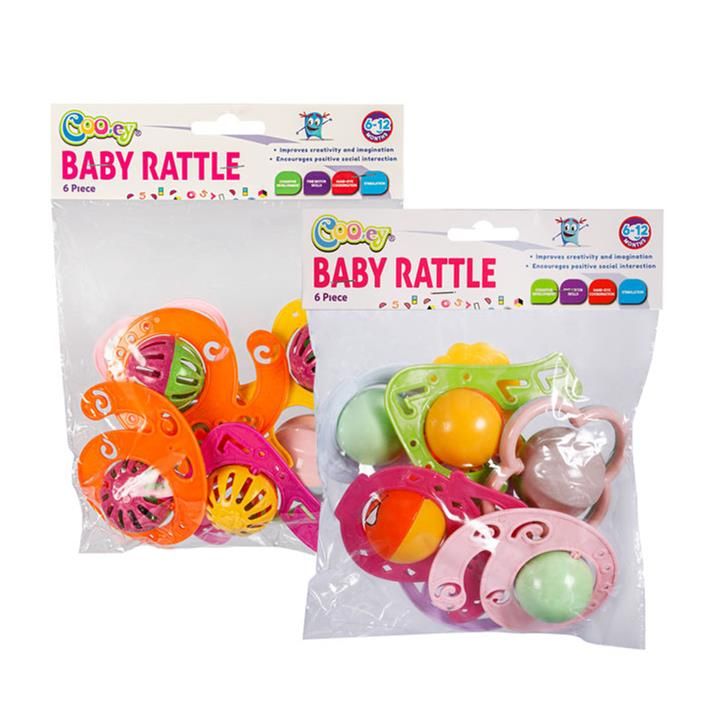 2 Pack Baby Rattle Assortment - 6 Pieces Per Pack | Shop Today. Get it ...