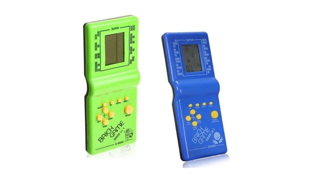 Retro Classic Brick Game Toy Tetris Hand Held LCD Electronic - Set Of 2 ...