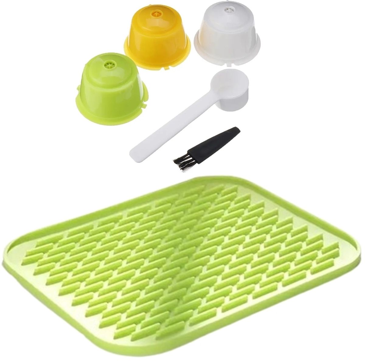 Reusable Coffee Capsule Pods Set For Nescafe Dolce Gusto With Silicone ...