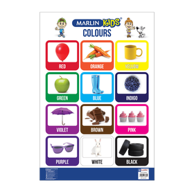 Marlin Kids - Colours Chart (Pack Of 5) | Shop Today. Get it Tomorrow ...