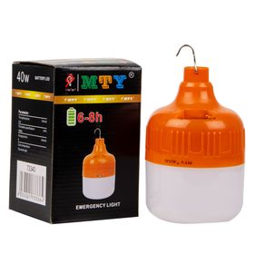 40W Rechargeable Load Shedding Portable Emergency Light Bulb | Shop ...