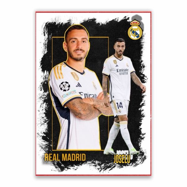 Joselu Real Madrid Poster - A1 | Shop Today. Get it Tomorrow ...