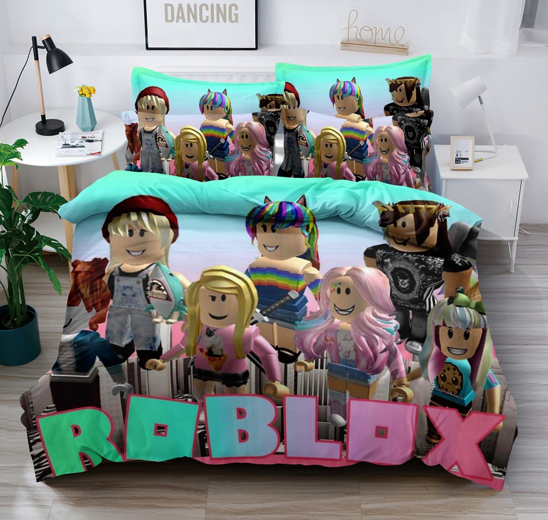Linen Boutique - Kids Duvet Cover Set-Roblox-PopularParty | Shop Today ...