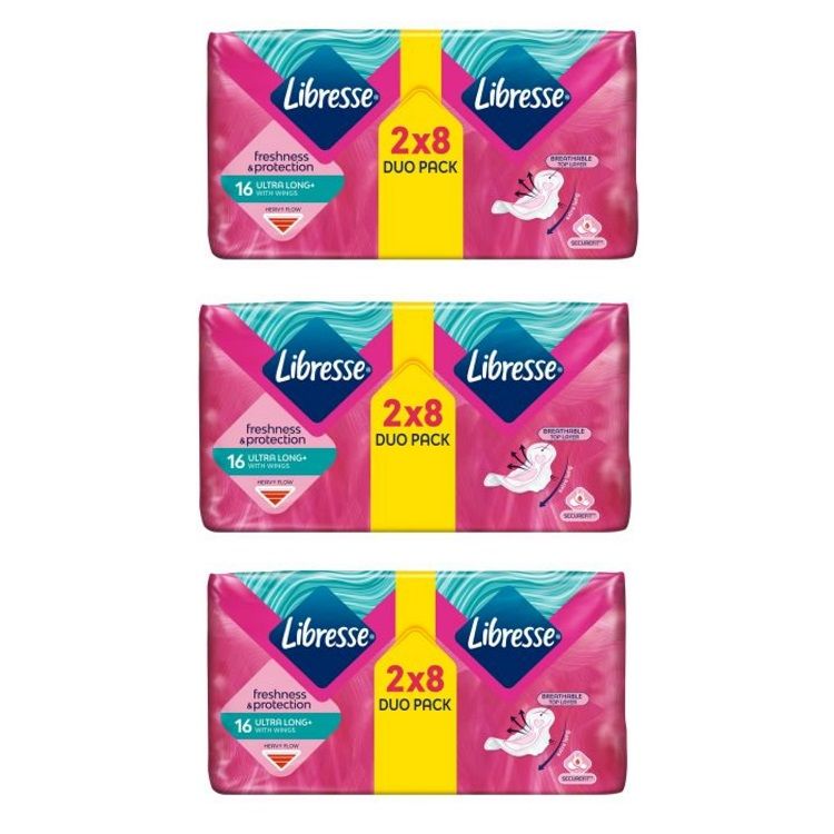 Libresse Ultra Long Pads (48 Pads) | Shop Today. Get it Tomorrow ...