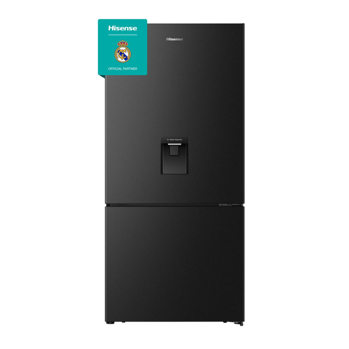 Hisense 500L Frost Free Bottom Freezer Fridge with Water Dispenser ...