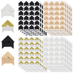 Photo Mounting Corner Stickers 20 Sheet Self-Adhesive Photo Corner ...