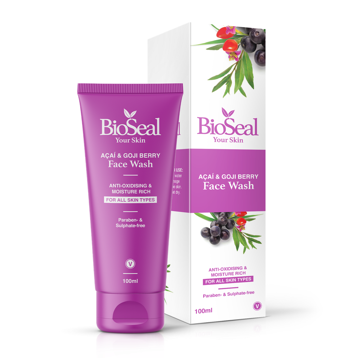 BioSeal Acai & Goji Berry Face wash - 100ml | Shop Today. Get it ...
