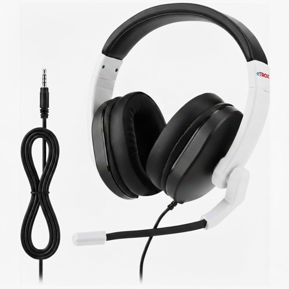 Wired Gaming Headset with Mic: 3.5mm Aux, Noise Cancelling for PS5,PS4 ...