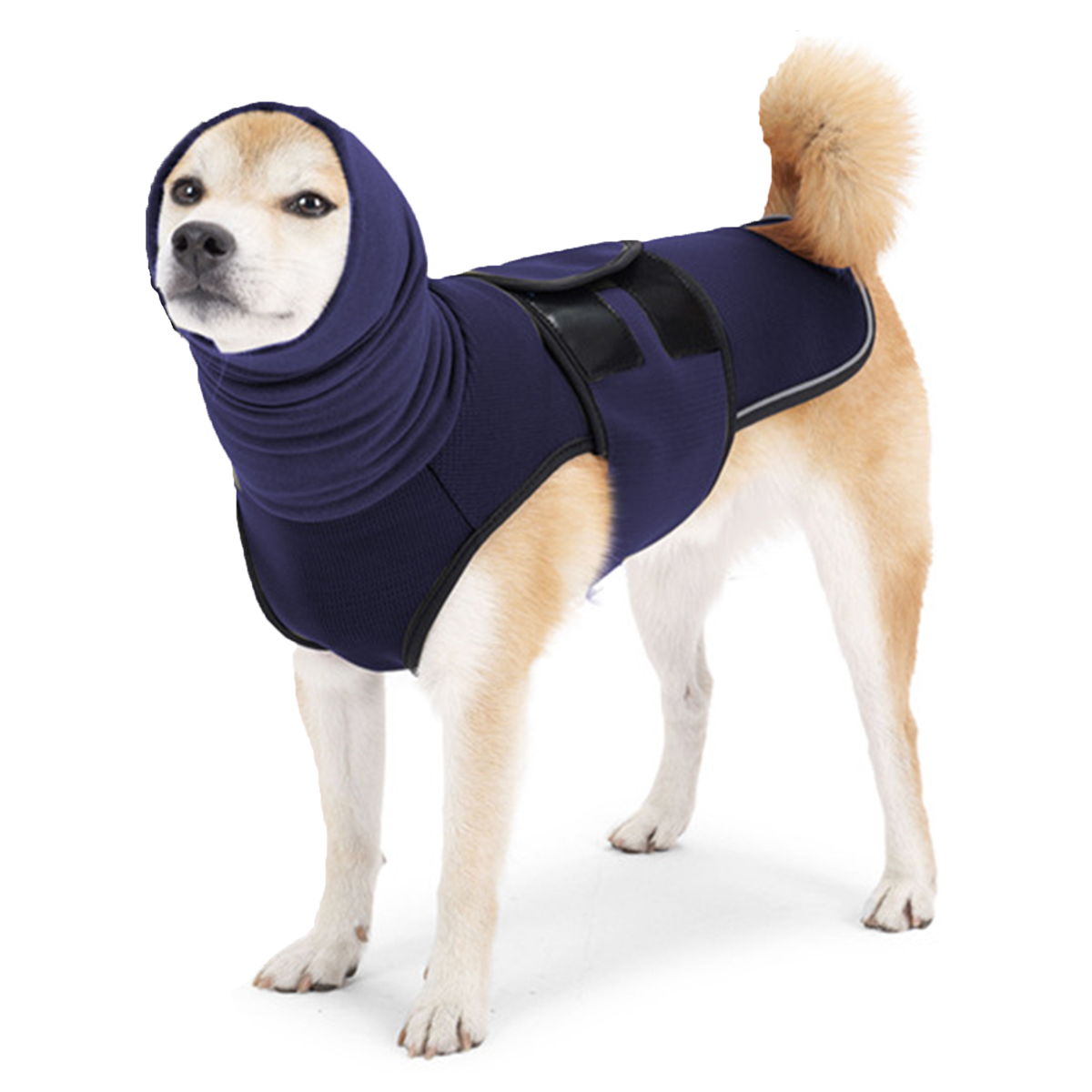 Dog Anxiety Vest Puppy Anxiety Calming Hoodie Calming Jacket Noise Coat ...