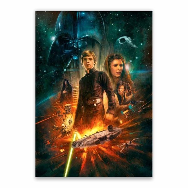 Star Wars Characters Poster - A1 | Shop Today. Get it Tomorrow ...