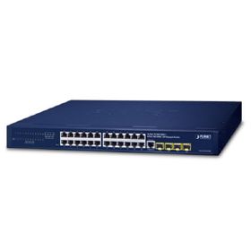 Planet 24-Port 10/100/1000T + 4-Port 100/1000X SFP Managed Gigabit ...