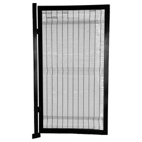 Fame Fence High-Security Black Panel Gate 1.8x1M | Shop Today. Get it ...